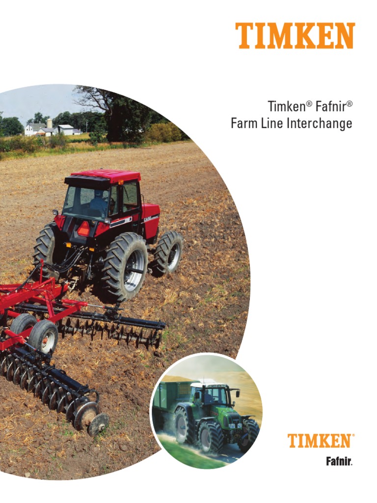 5768 - Timken® Fafnir® Farm Line Interchange | PDF | Bearing ...