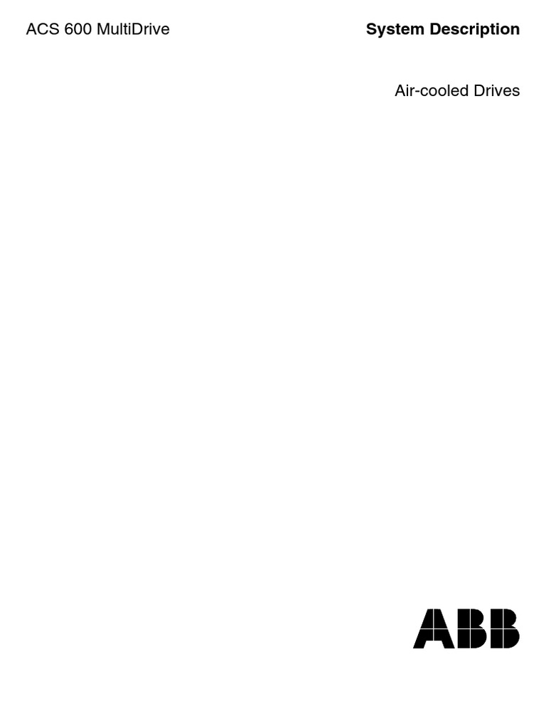 Acs 600 Multidrive: System Description | PDF | Power Inverter | Fuse ...