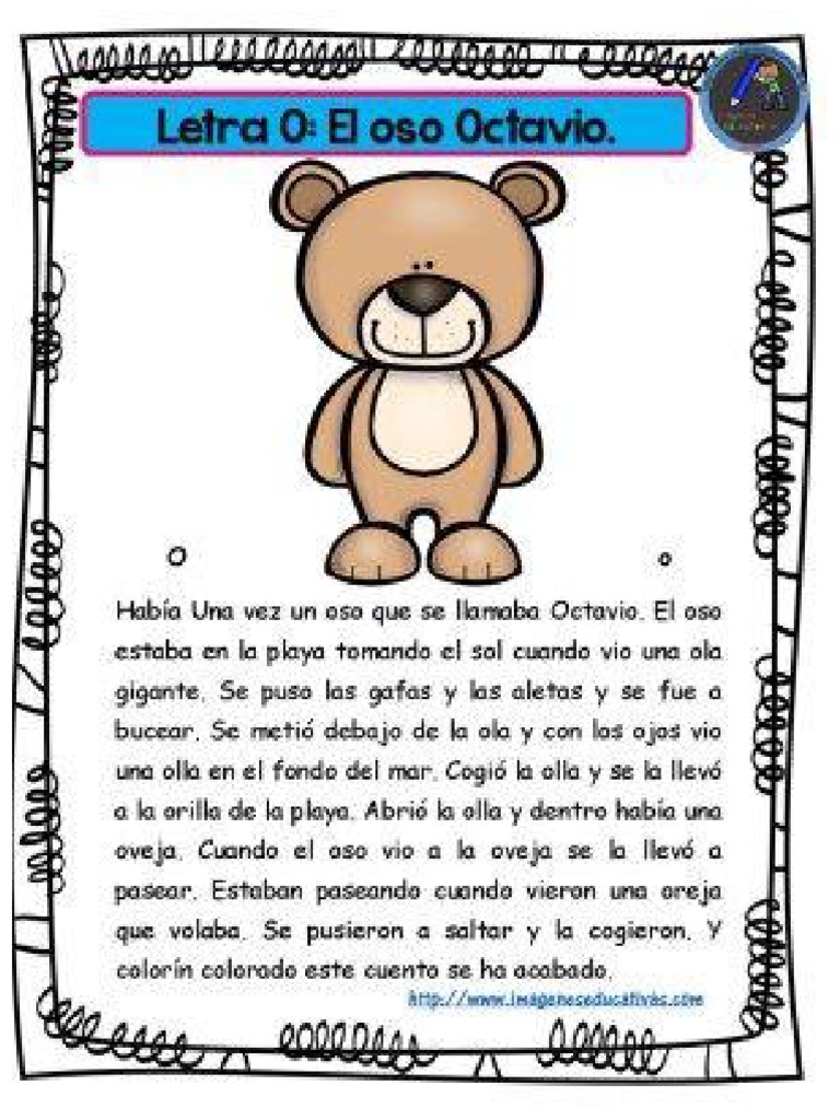 Cuento Oso 1 | PDF