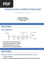 Comparación Entre Reactores Ideales | PDF | Reactor Quimico | Ciencias fisicas