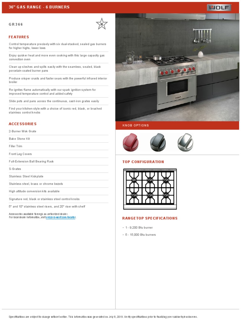 GR366 | PDF | Oven | Cookware And Bakeware