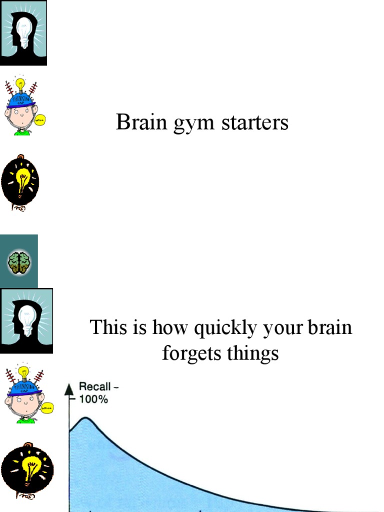 Brain Gym Starters | PDF | Hand | Finger