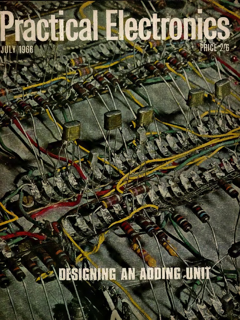 Practical Electronics 1966 07 PDF | PDF | Amplifier | Frequency Modulation