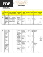 Curriculum Map Grade 9 - MAPEH | PDF | Multiple Choice | Cognitive ...