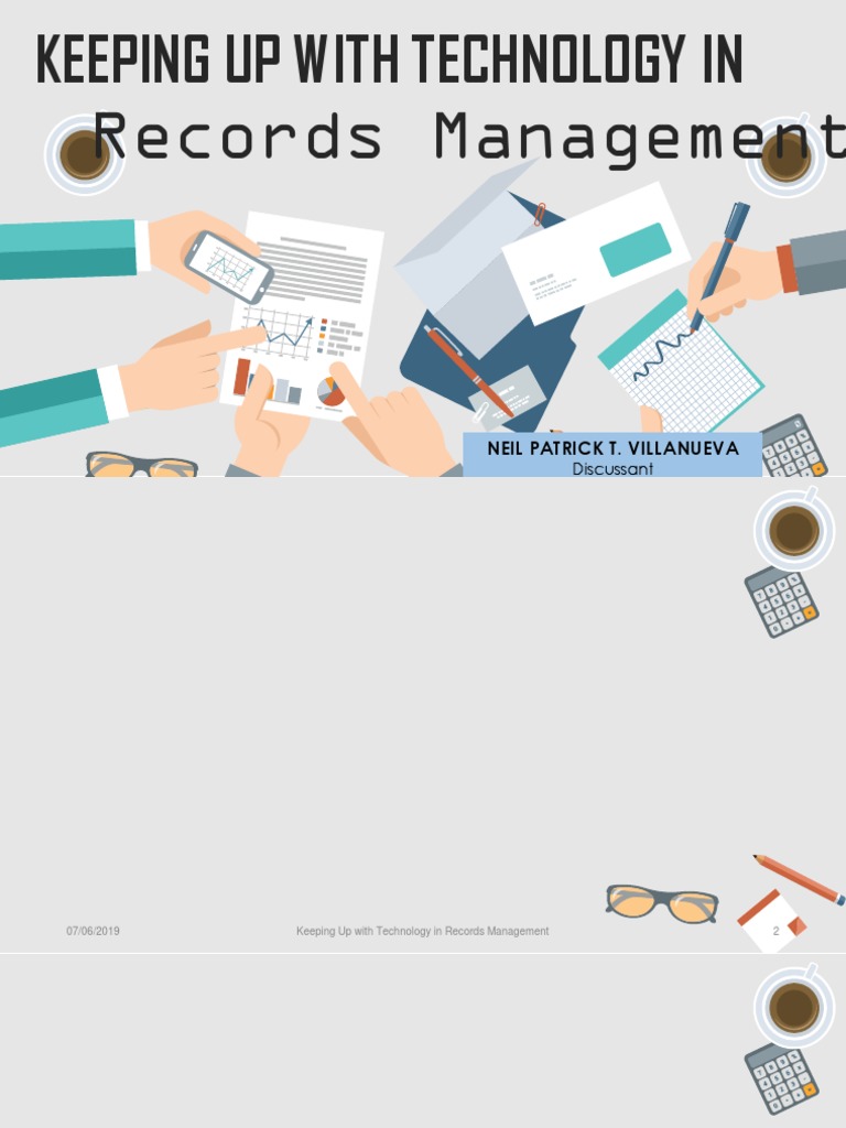 Technology in Records Management | PDF
