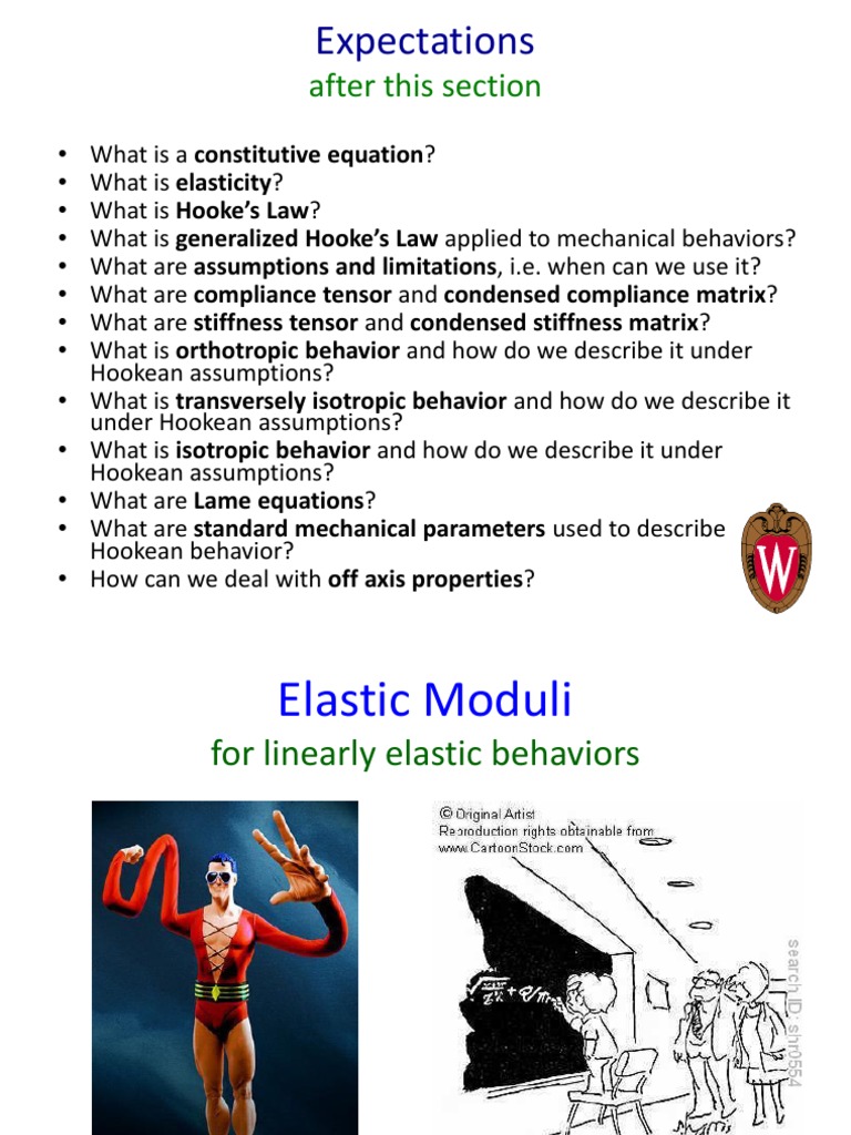 Generalized Hooke's Law - 2 | PDF | Young's Modulus | Constitutive Equation