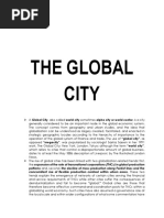 The Global City | PDF | Globalization | Space