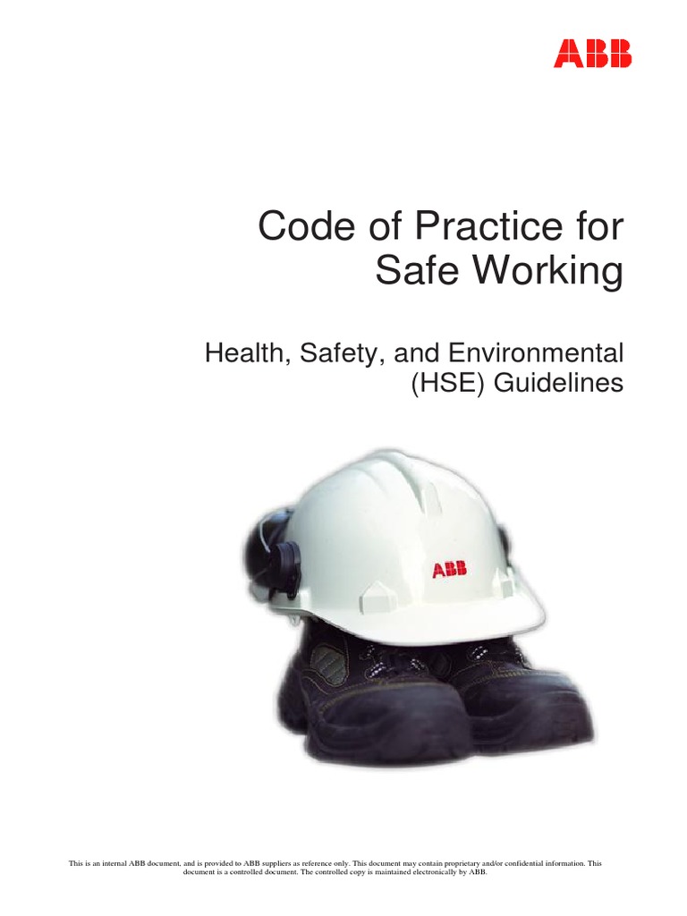 General Safety Code of Conduct | PDF | Risk Assessment | Risk
