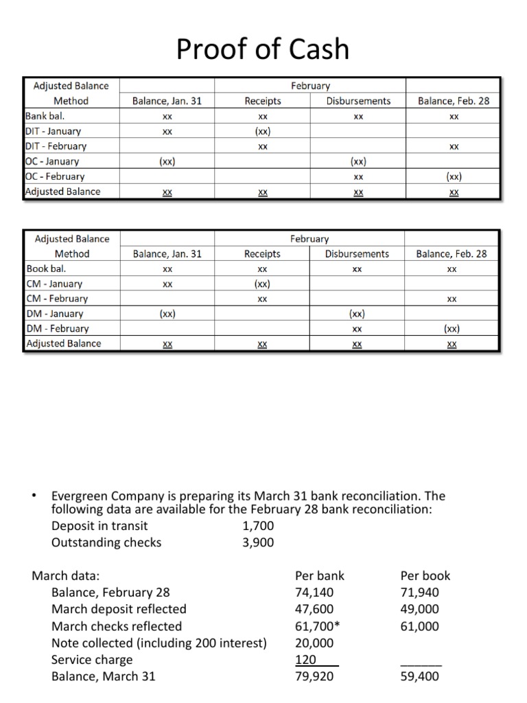 Proof of Cash-1 | PDF