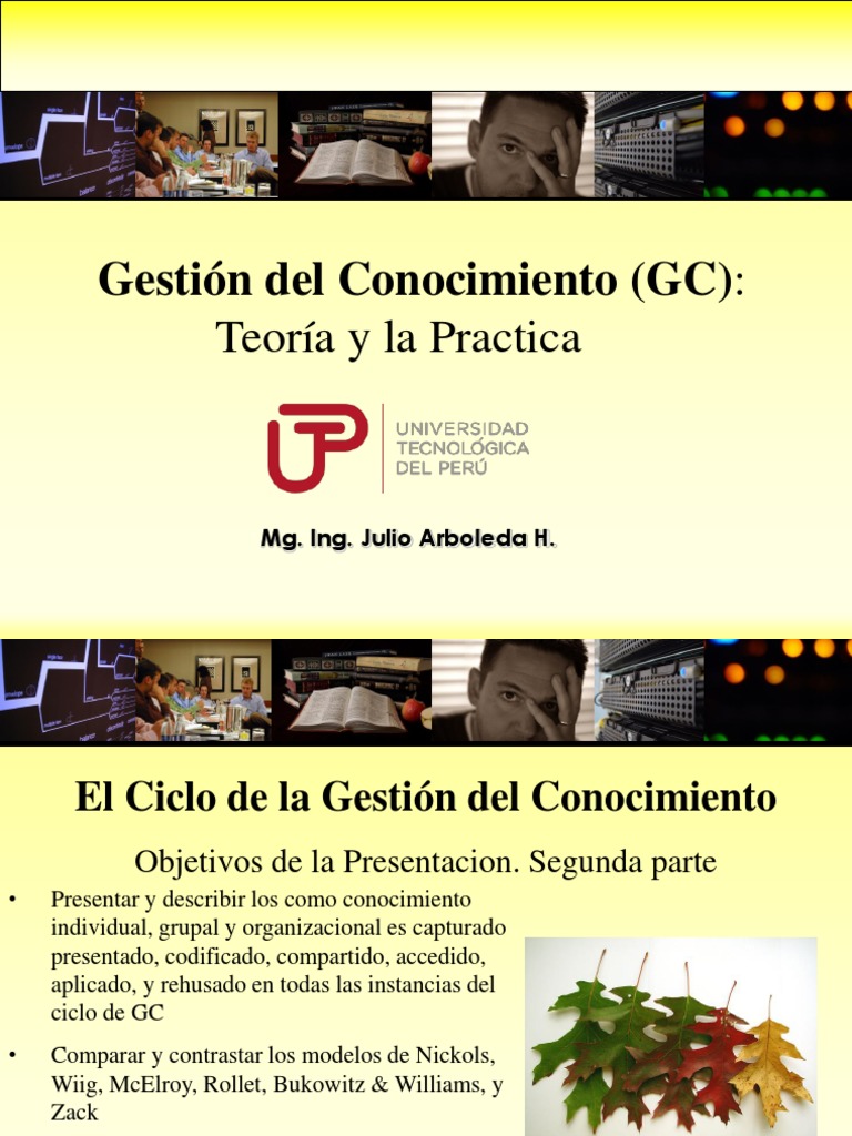 Gestion Del Conocimiento | PDF | Conocimiento administrativo | Conocimiento