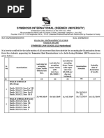 NWU 2024 Exam Timetable Overview | PDF