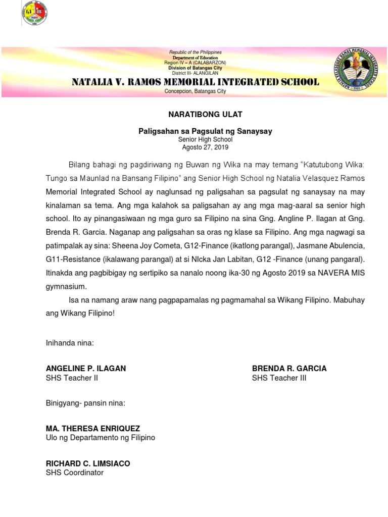 Documentation For Filipino | PDF