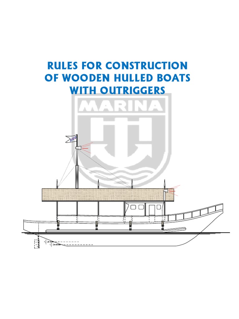 Marina Wooden Boat PDF | PDF | Deck (Ship) | Plywood