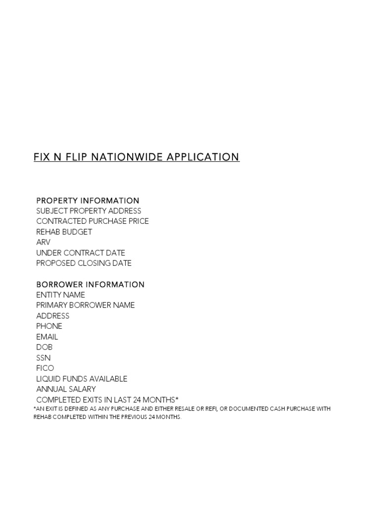 FNF Nationwide App Fillable | PDF