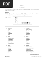 HSPT Practice Test 1 | PDF