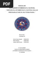 Makalah Manajemen Sumber Daya Manusia | PDF