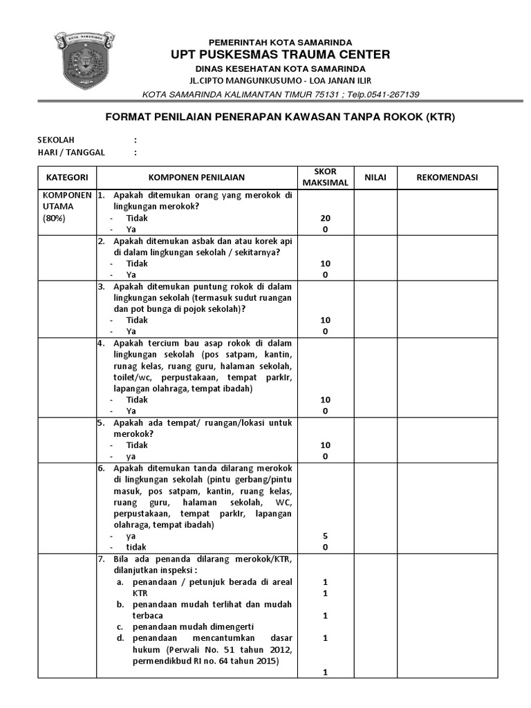 Form KTR | PDF