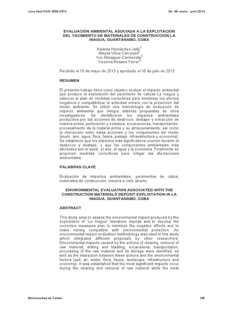 Paper 2 PDF | PDF | Minería | Aluminio