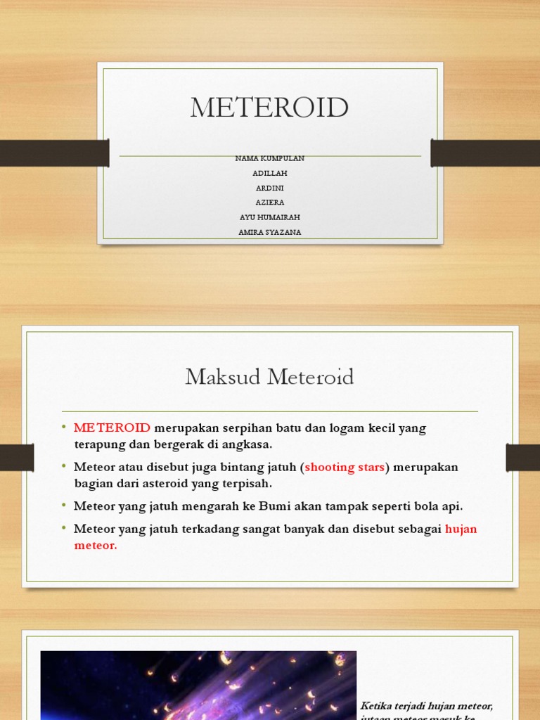 Meteroid | PDF