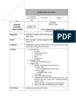Prosedur Pemberian Obat KCl Infus | PDF