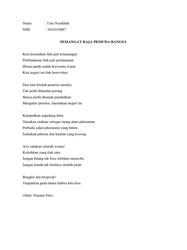 Apresiasi Puisi | PDF