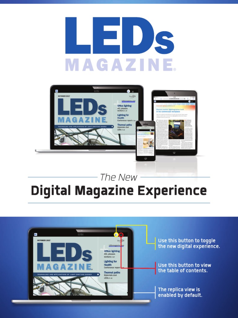 LED Magazine 2017-11+12 | PDF | Light Emitting Diode | Headlamp