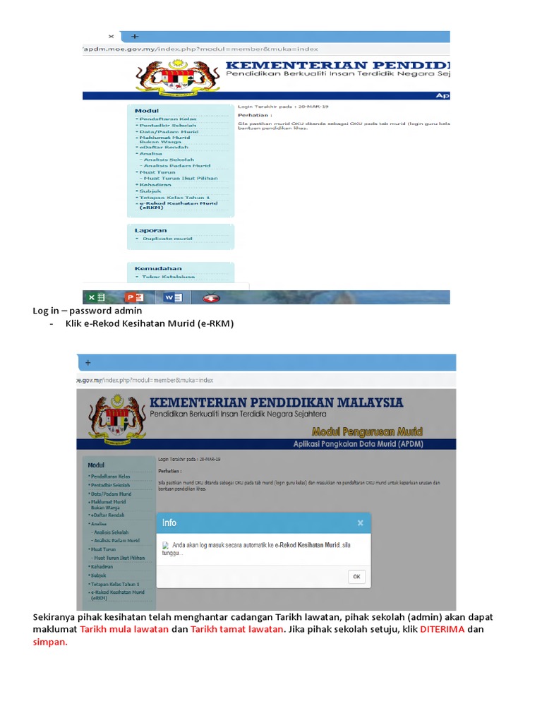 Cara Mengisi E - RKM 2019 | PDF