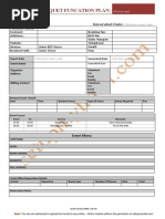 Function Sheet Template | PDF