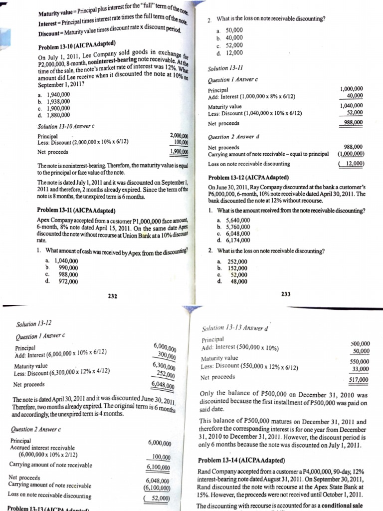 Receivable Financing | PDF | Discounting | Bonds (Finance)