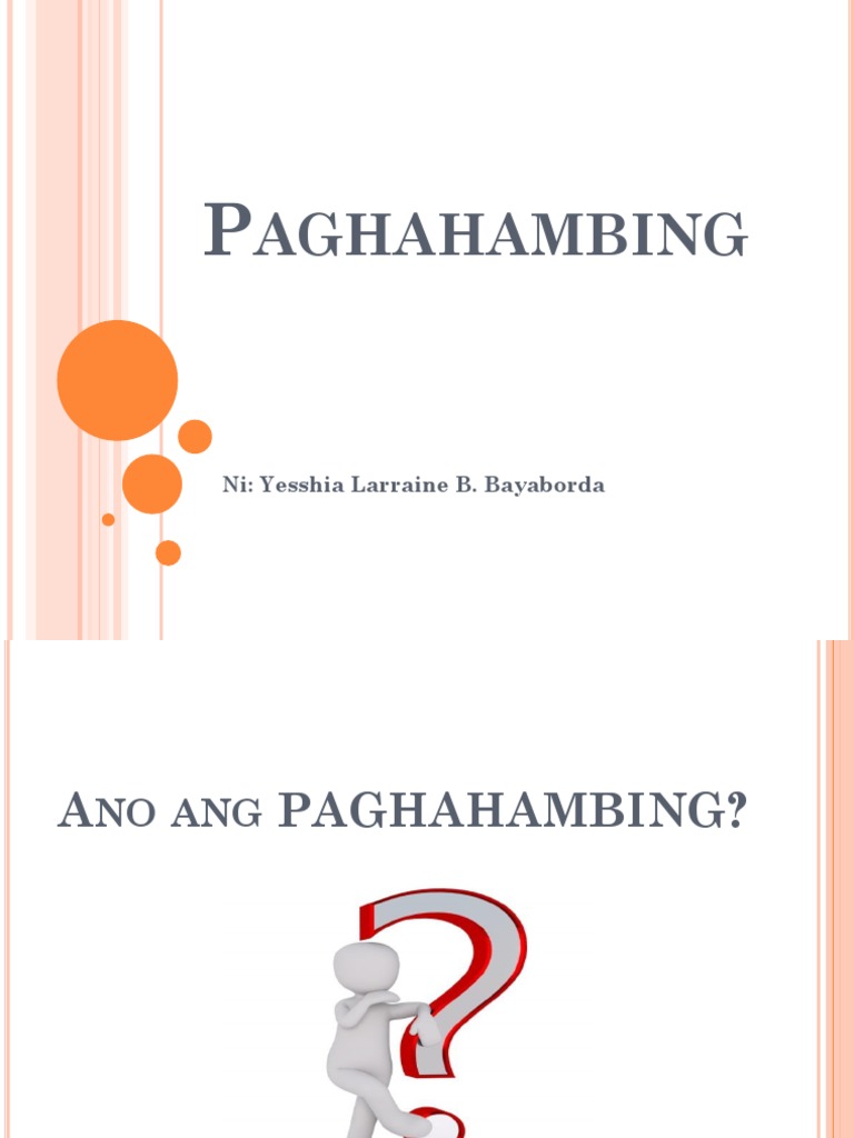 Paghahambing - Power Point | PDF