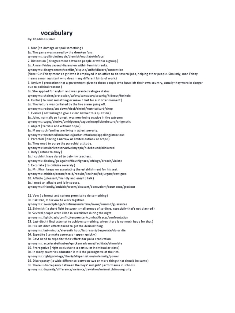 DAWN Vocabulary-2 | Deities