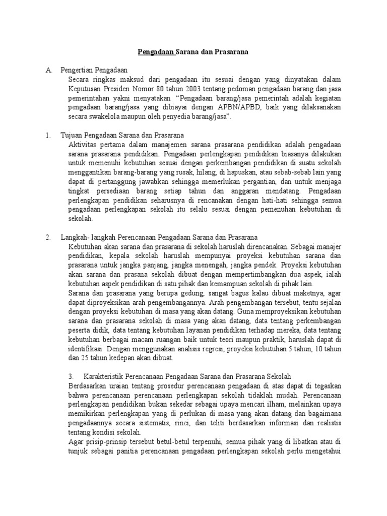 Materi 1 Pengadaan PDF | PDF