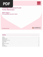 0606 Topical Past Papers | PDF