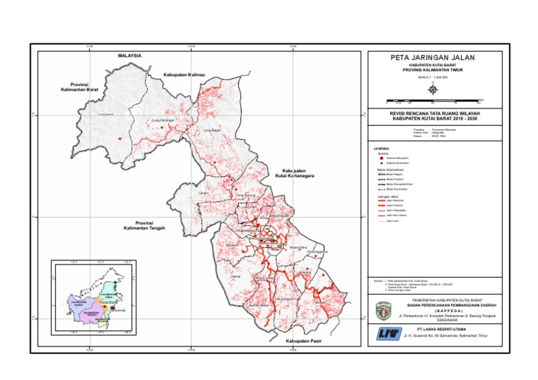 Peta Jaringan Jalan | PDF