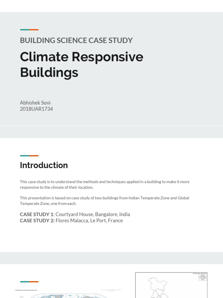 Climatology Climate Responsive Buldings Case Study | PDF | Climate | Wound
