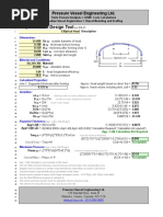 Pressure Vessel Nozzle Design Methodology | PDF | Pipe (Fluid ...