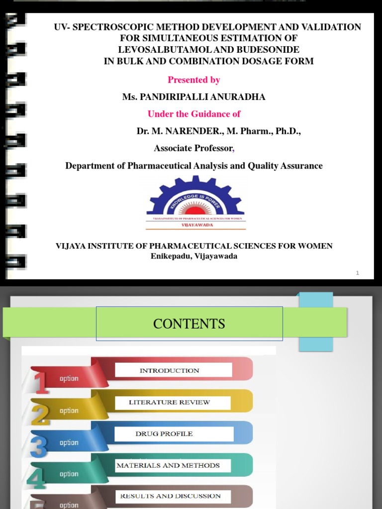 ANURADHA M.pharm Final PPT 13-08-2018 | PDF | Pharmacology | Chemistry