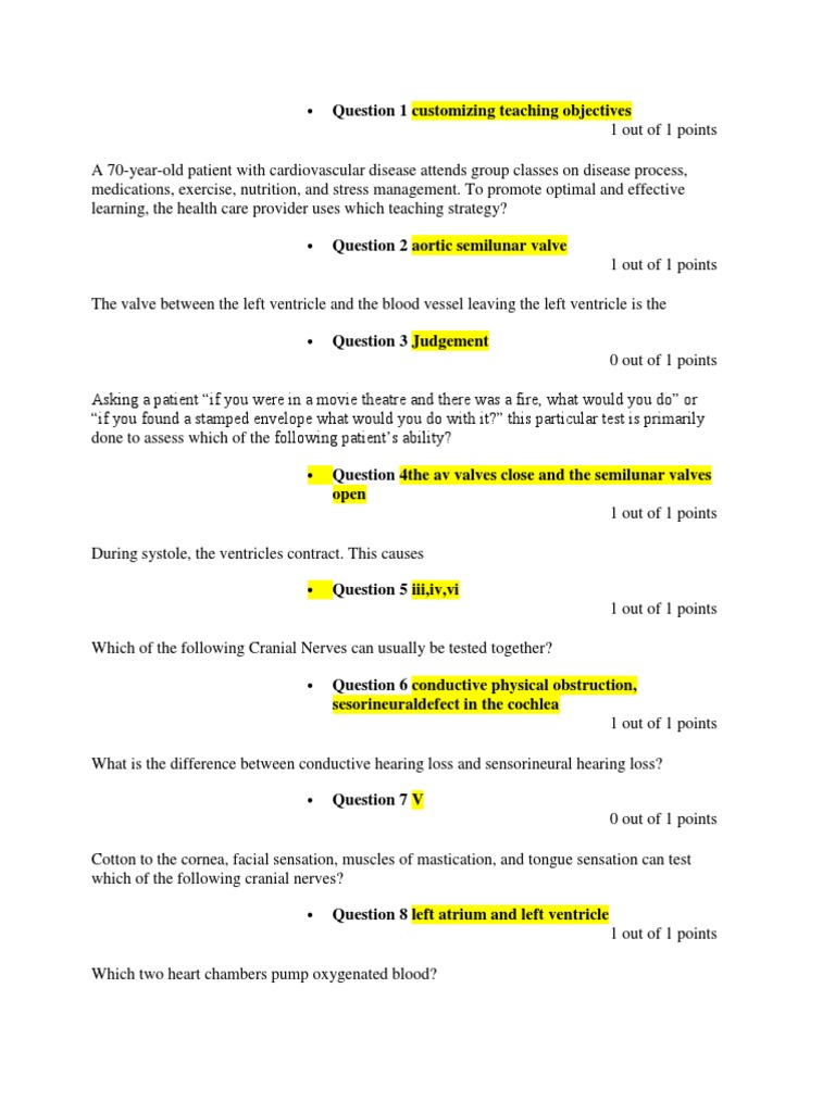 Anaphy Quiz | PDF | Heart Valve | Heart