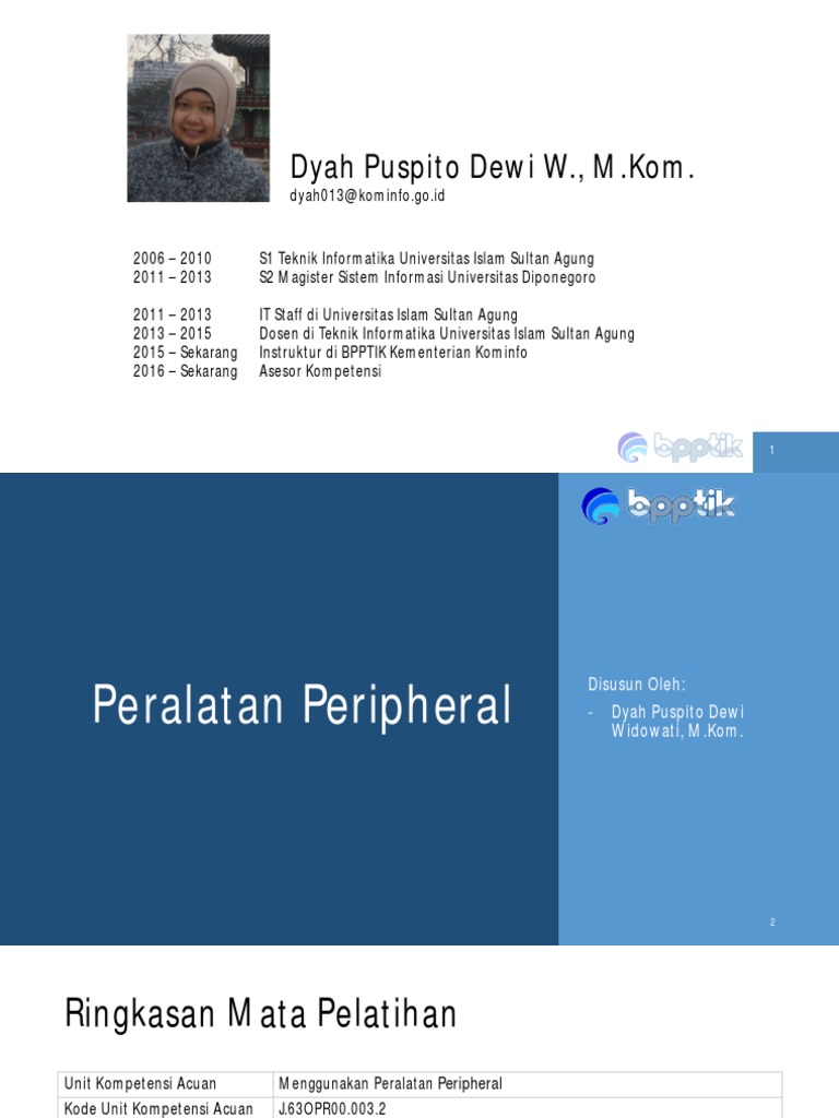 02.peralatan Peripheral | PDF