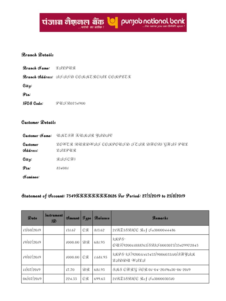 PNB 05 To08 PDF | PDF | Cheque | Banks