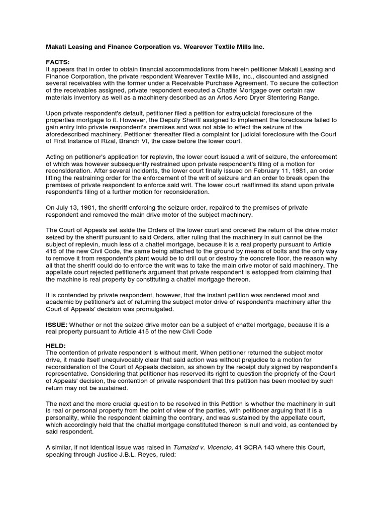 Makati vs. Kepyas | PDF | Foreclosure | Estoppel