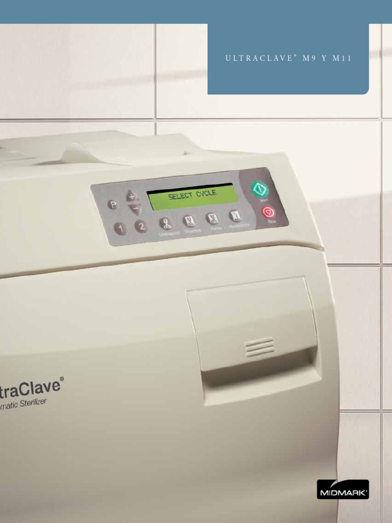 Autoclave M9 Midmark | PDF | Esterilización (Microbiología) | Temperatura