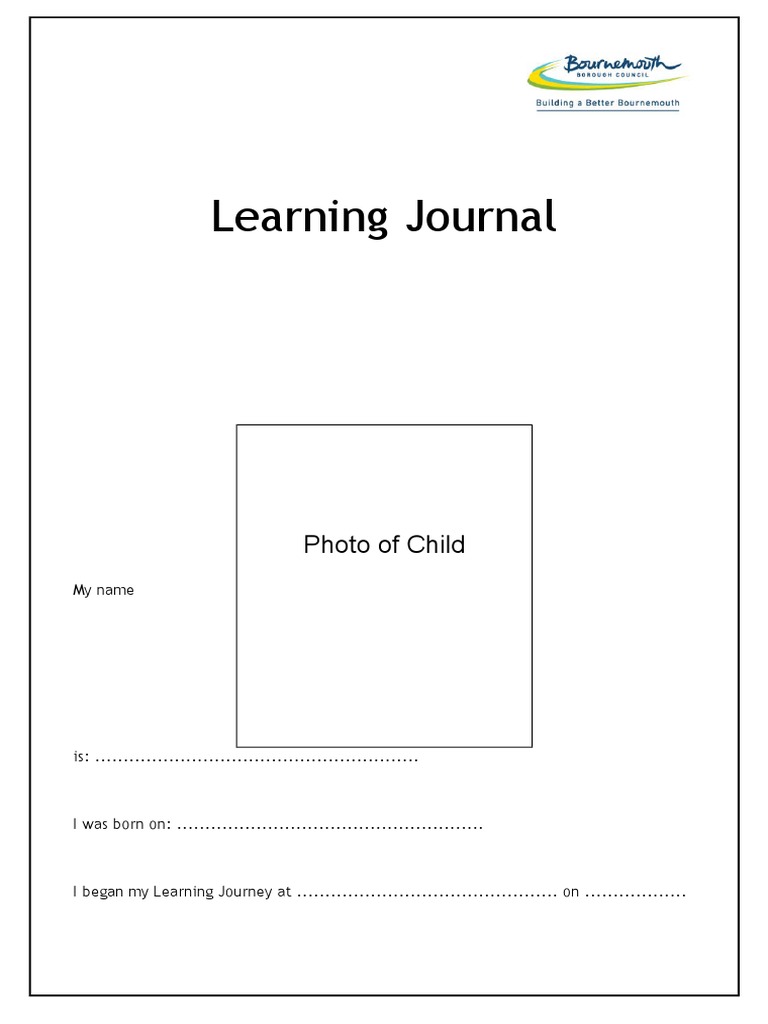EYFS Learning Journey Template | PDF | Preschool | Special Education