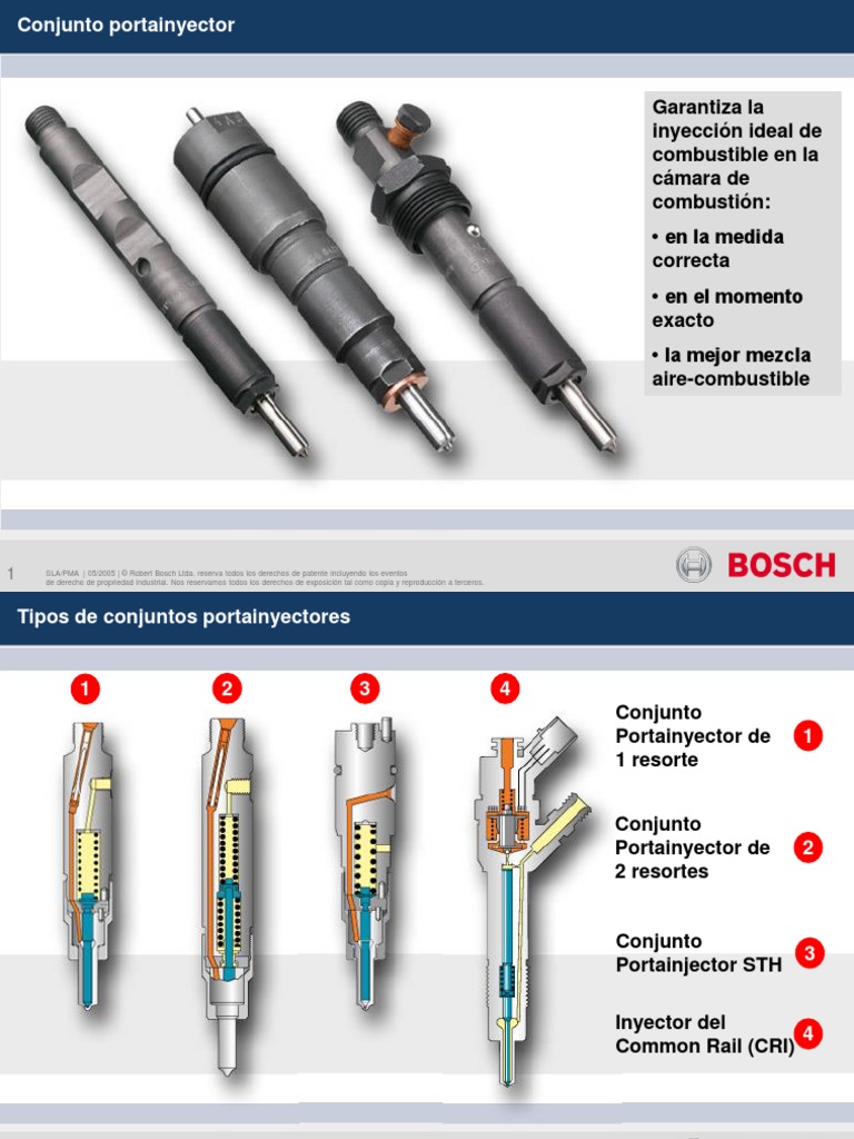 Inyectores Diesel | PDF | Motor diesel | Máquinas