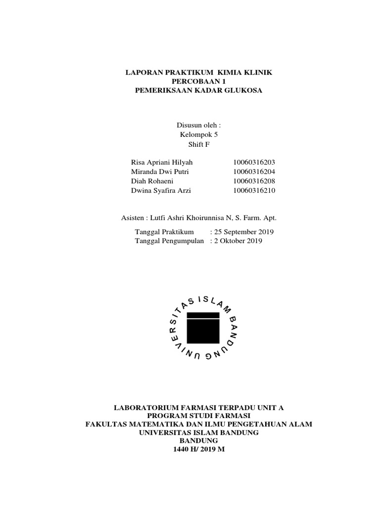 Kimia Klinik Modul 1 | PDF