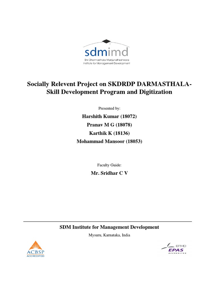 SKDRDP | PDF | Economies | Business