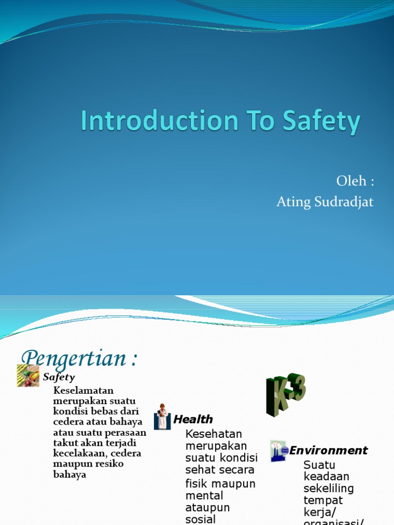 Introduction To Basic Safety Pdf