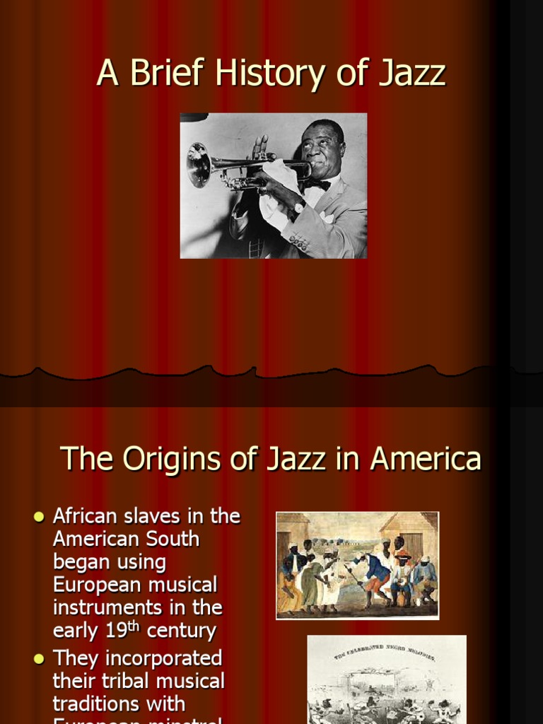 A Brief History of Jazz | PDF
