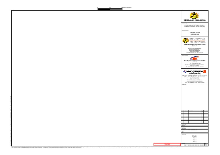 ELEV - Title Block - A1 - (R7) - Model | PDF | Software | Computing