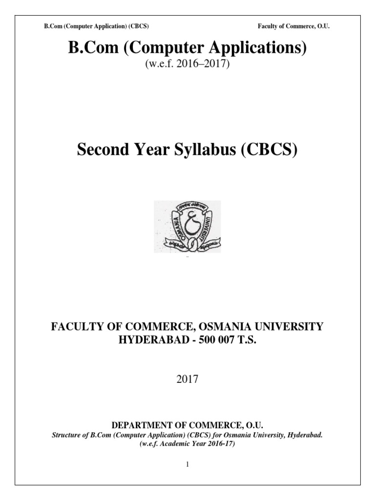 Computer Applications Syllabus Pdf Array Data Type C Programming Language